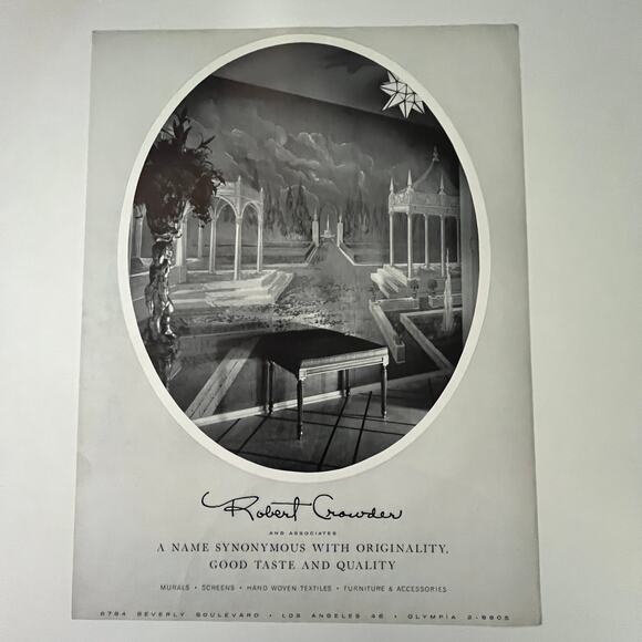 None and/or Unknown | Other | Robert Crowder Associates Murals Screens ...